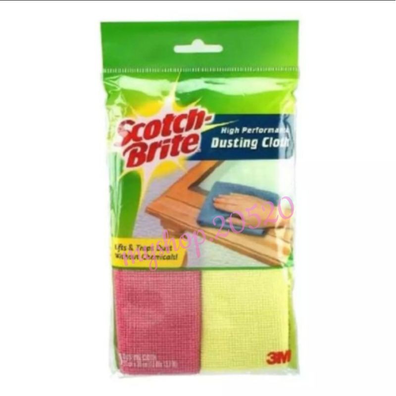 3M Scotch-Brite High Performance Microfiber Dusting Cloth | Shopee Malaysia