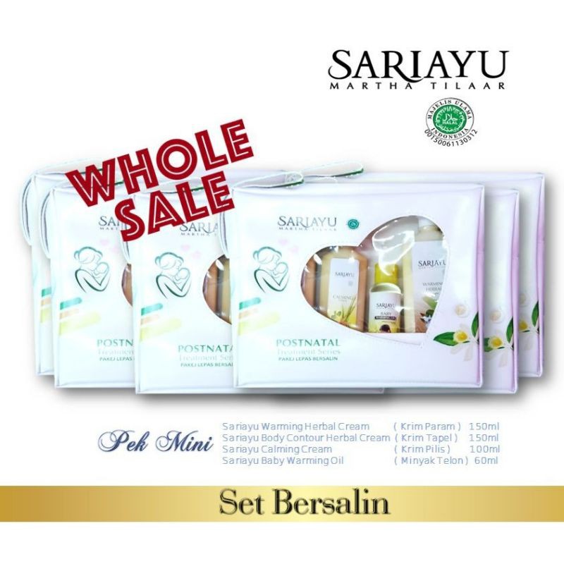 🌟HQ🌟 Set Berpantang Sariayu 4in1 Param Pilis Tapel Minyak Telon Baby ...