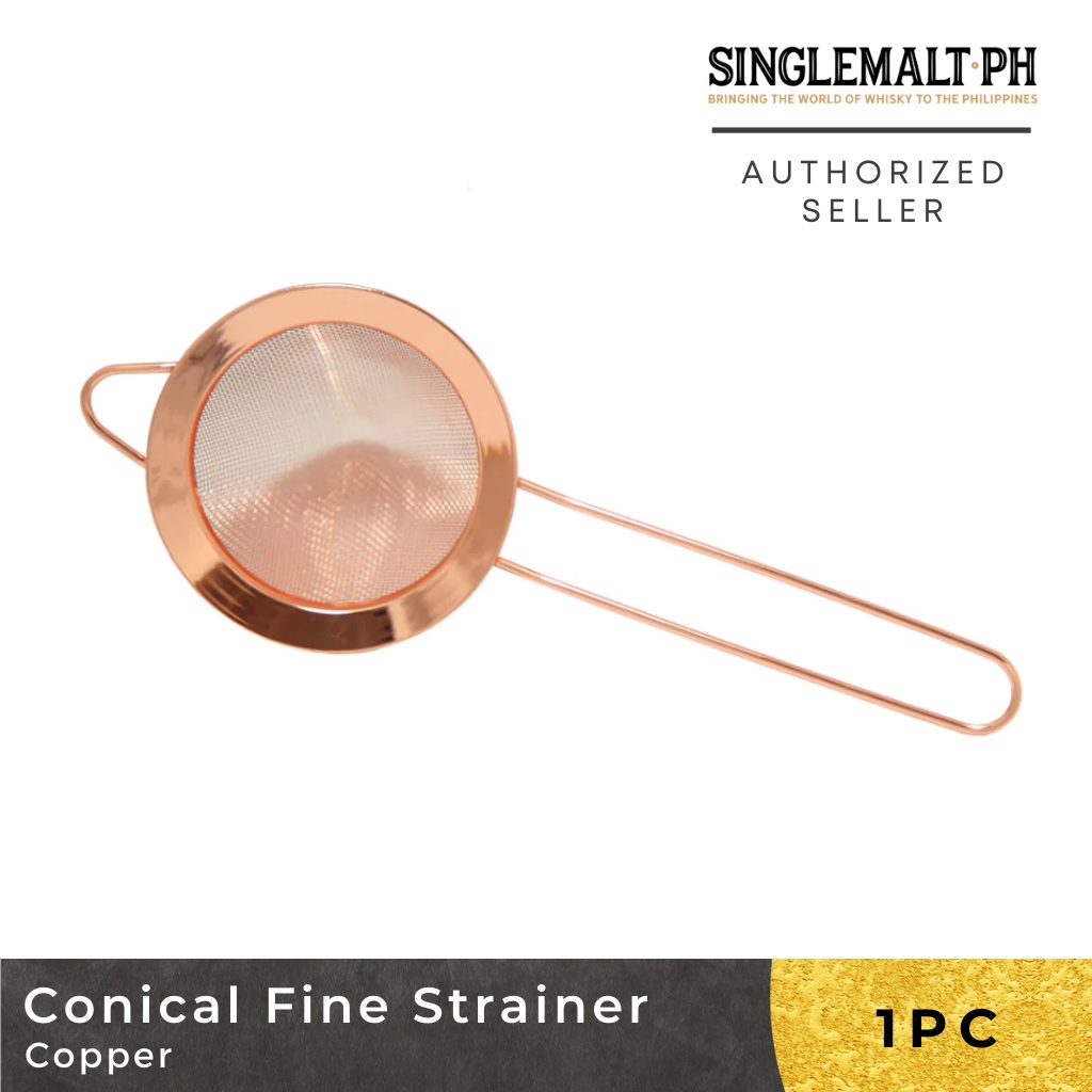 Bevtools Conical Fine Strainer - Copper | Shopee Malaysia