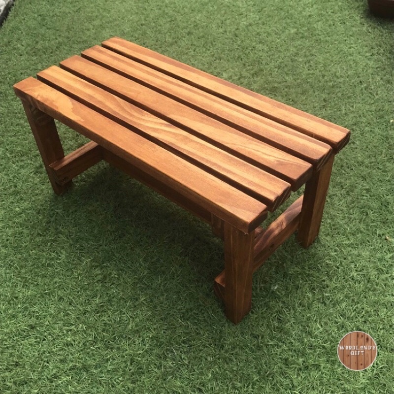 (SMALL SIZE) Wooden Long / Standard Sitting Stool / Bangku kecil (BOTH ...