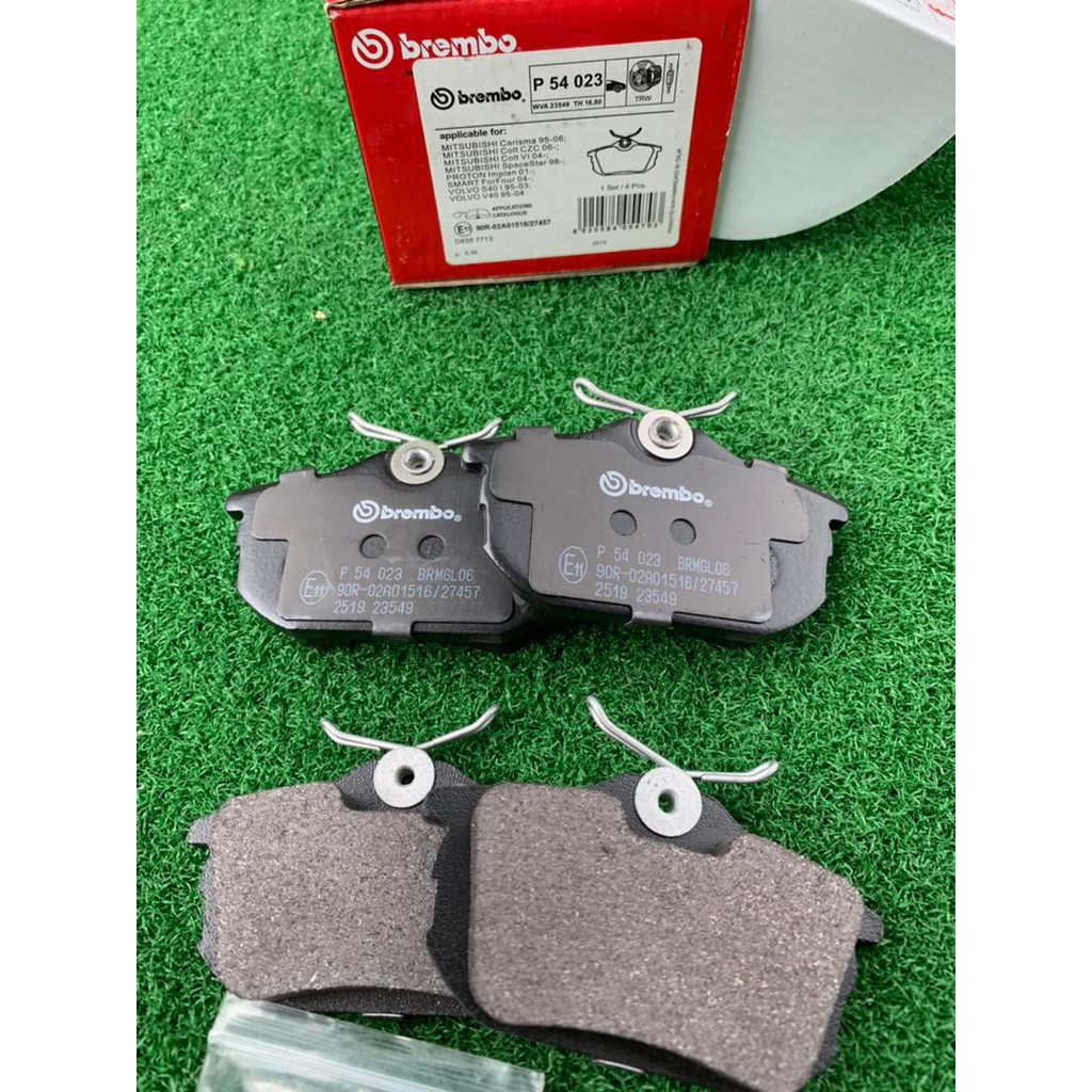 Original Brembo Rear Belakang Brake Pad( P54023 ) - Proton Waja ...