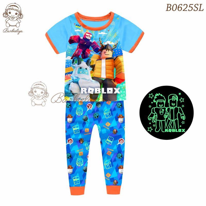 Barbieliya Pyjamas ROBLOX Kids Sleepwear Glow in the Dark ROBLOX ...