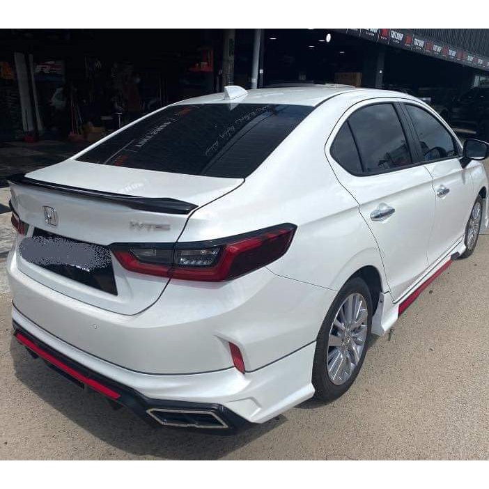 HONDA CITY GN2 2020 2021 RS DUCKTAIL LIP OEM SPOILER WITH GLOSSY BLACK BY JA AUTO | Shopee Malaysia