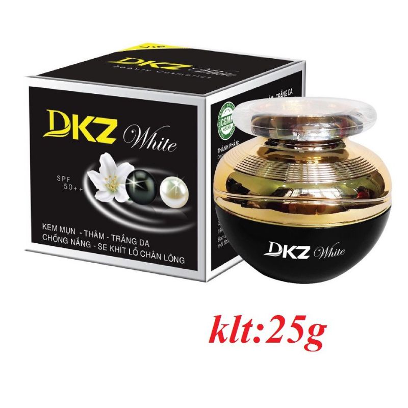 DKZ Dark Acne Cream - Skin Whitening - Pore Tightening Sunscreen - WHITE (VIP 25g) | Shopee Malaysia