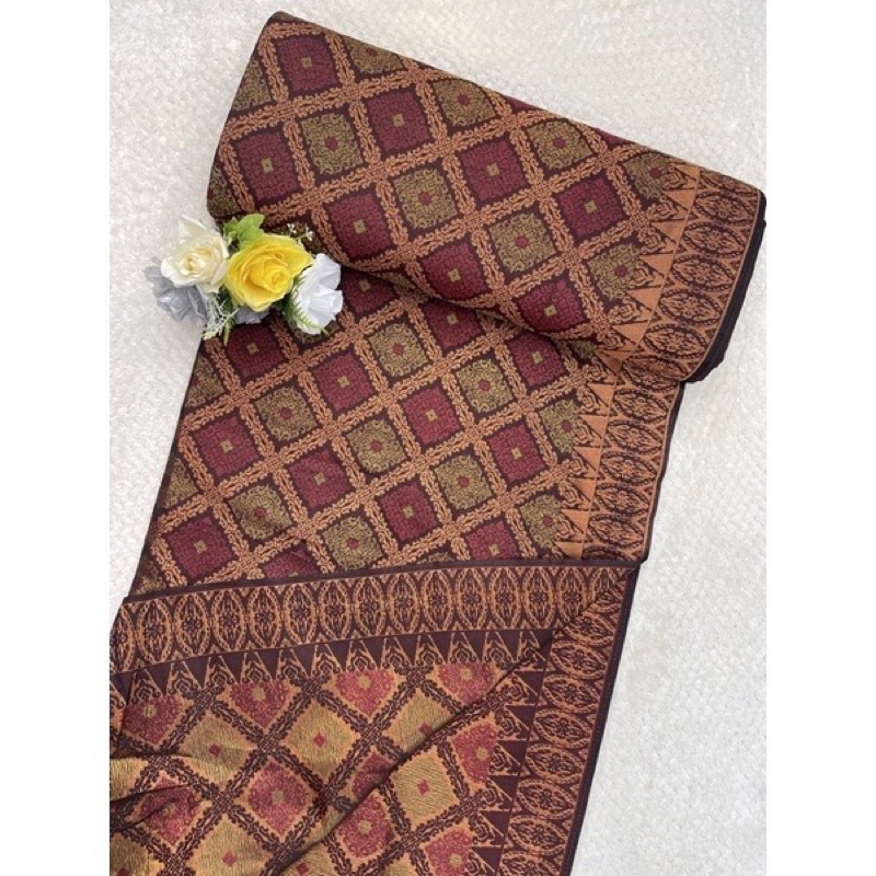 ORIGINAL🔥🔥SONGKET TENUN ASLI BUNGA PENUH EXCLUSIVE🔥 | Shopee Malaysia