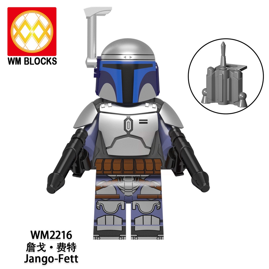 Star Wars Minifigures Building Blocks Toys Mandalorian Series Ahsoka ...