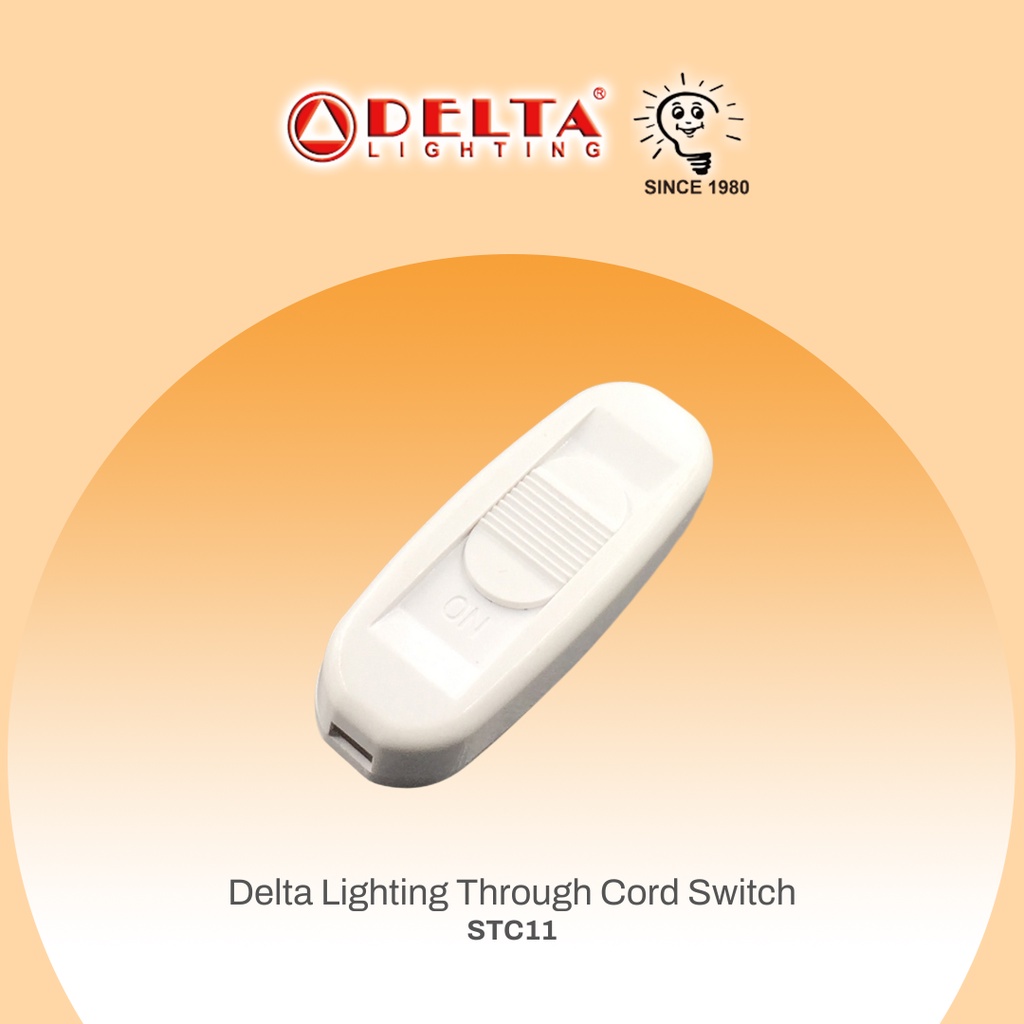 Delta Lighting Outlet & Switches Through Cord Switch | Shopee Malaysia
