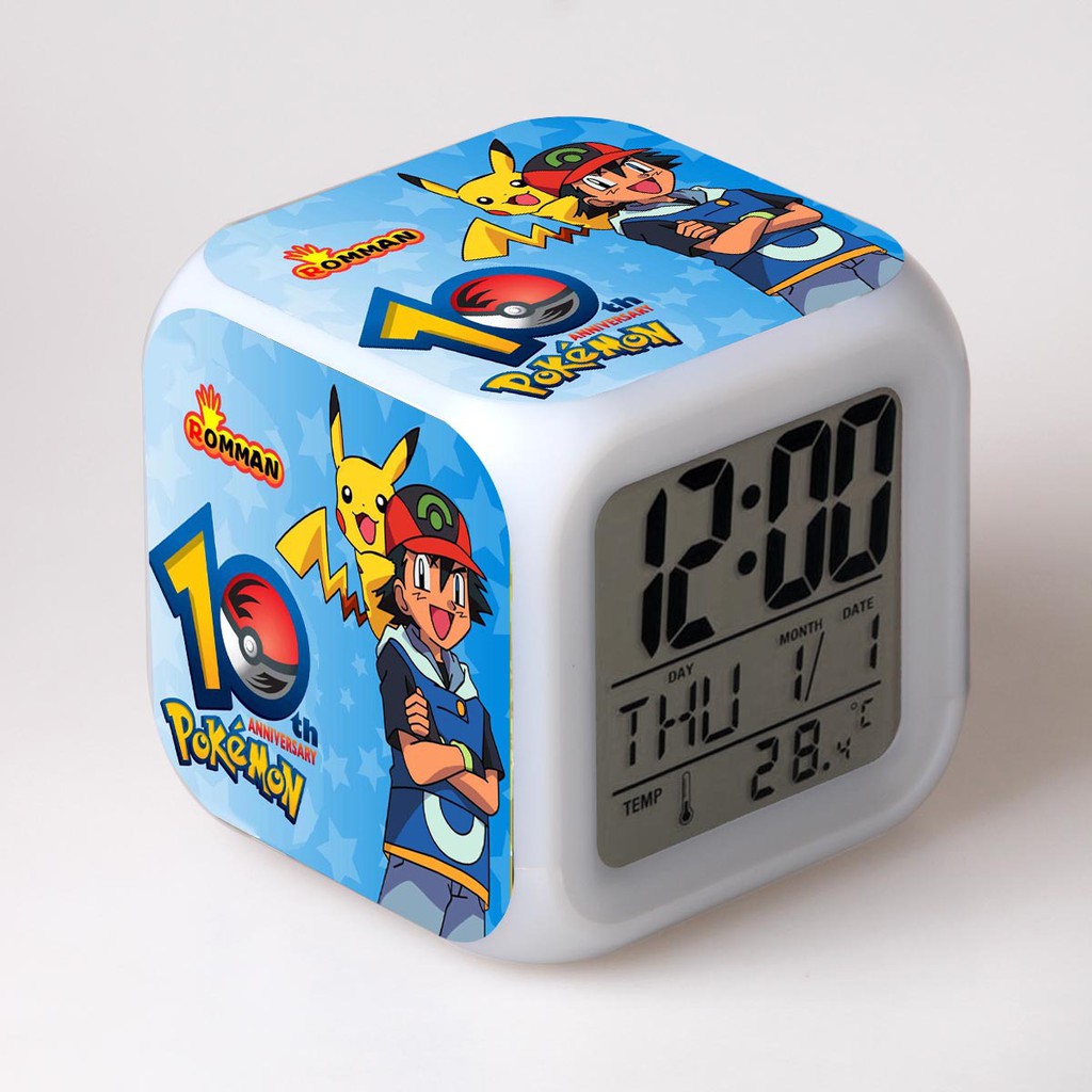 Pokemon Alarm Clock Pokemon Pokémon Pikachu Pokemon Pokemon Pokémon GO ...