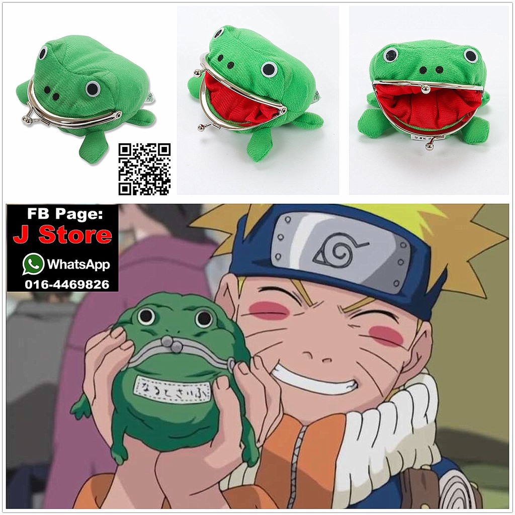 Naruto frog wallet ( J Store ) | Shopee Malaysia