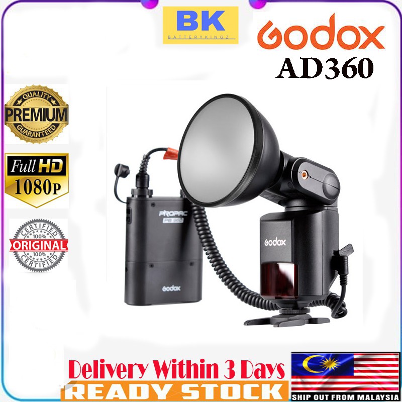 Godox Witstro AD360 AD360 -C E-TTL For Canon DSLR Camera Portable ...