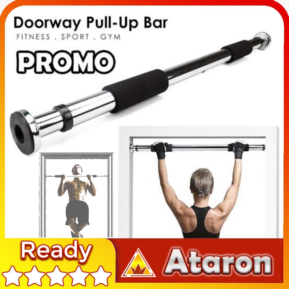 Pull Up Bar Bicep Tricep Calisthenic Chest Muscle Gym Fitness Equipment ...