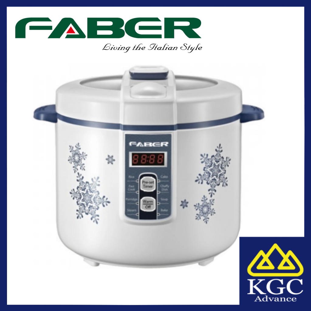 Faber Deluxe Rice Cooker (1.8L) RUBY-18D | Shopee Malaysia