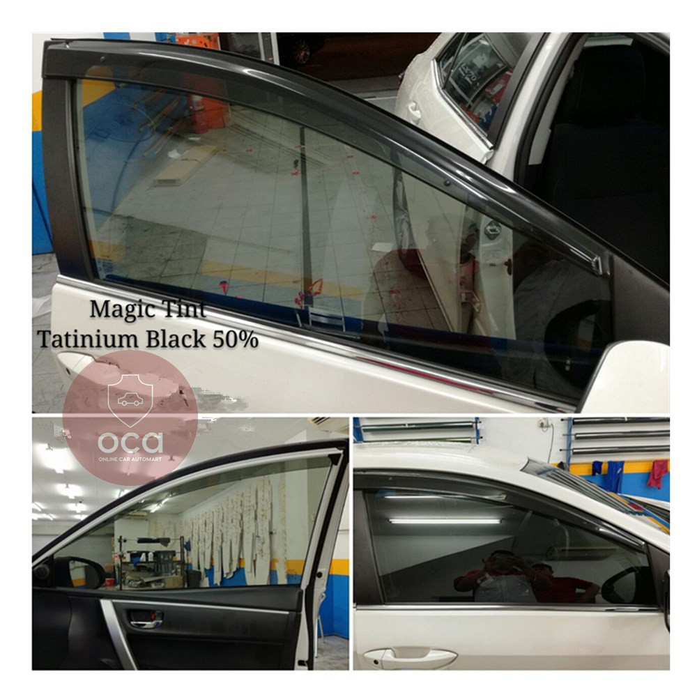 Perodua Ativa - Pre-Cut Shape Magic Tinted Solar Tinted (4 Windows & 2 ...