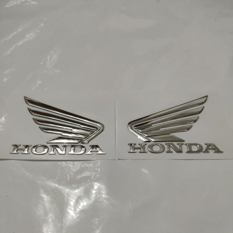 Original Honda 3D Wing Emblem (2Pcs) | Shopee Malaysia
