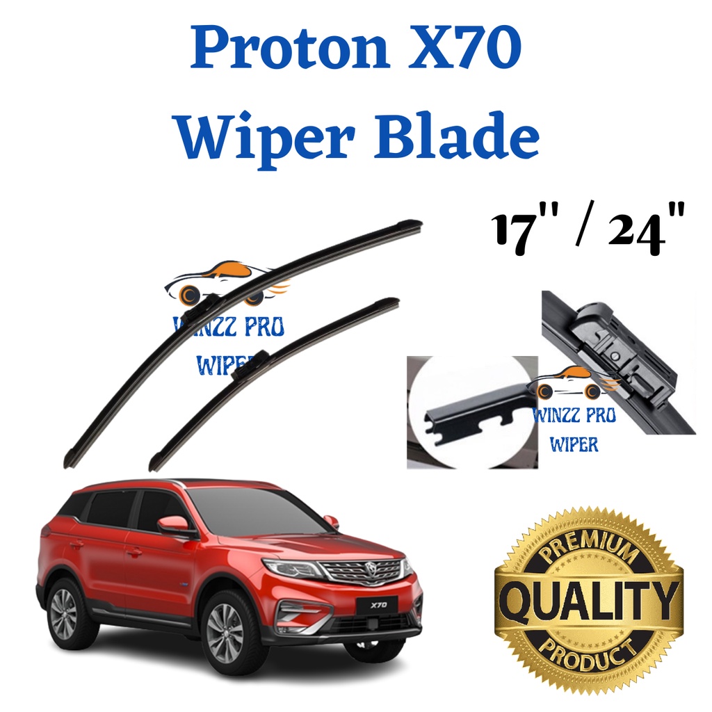 [PREMIUM] Proton X70 Grade AAA Wiper Blade (Front Set) | Shopee Malaysia