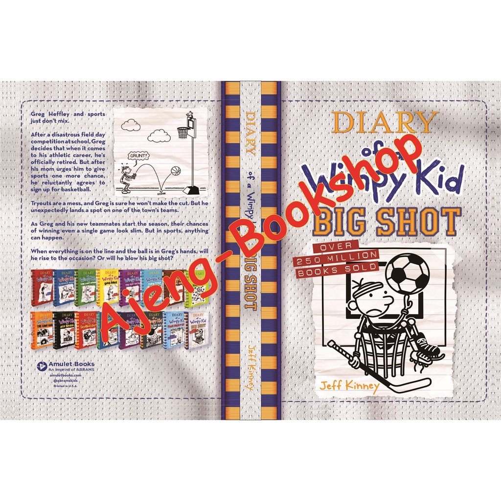 New Novel Diary of a Wimpy Kid Book: Big Shot (Book 16) | Shopee Malaysia