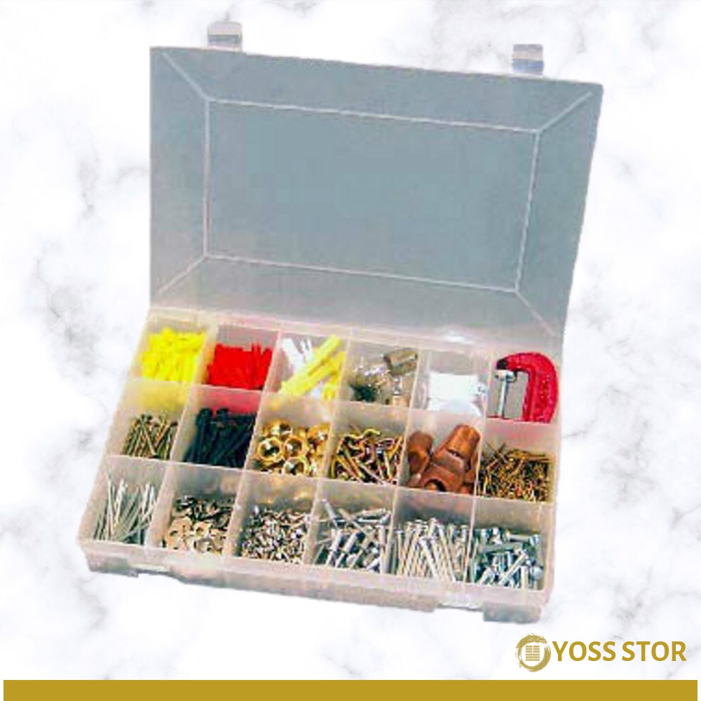 YOSS Heavy Duty 18 Compartment Storage Box Fishing Box | Shopee Malaysia