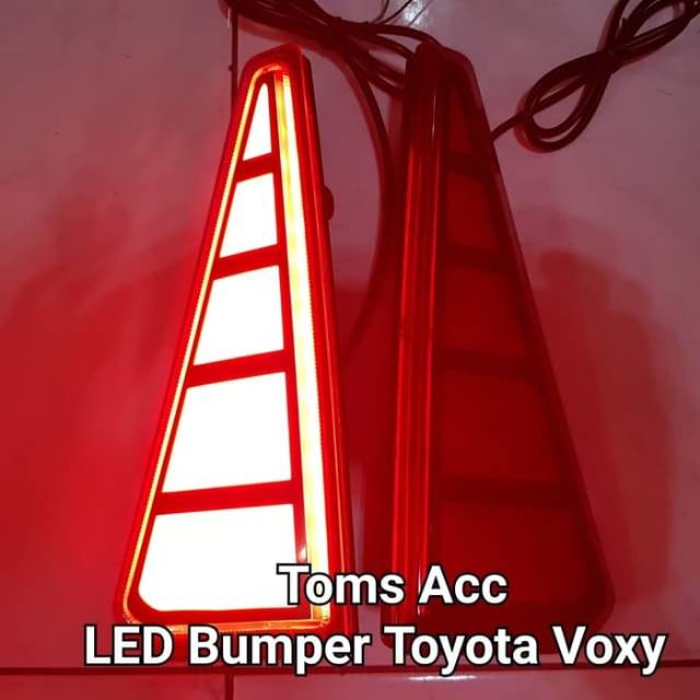 MATA Led Bumper Lamp Voxy Toyota Cat Eye Rear Reflector On | Shopee ...
