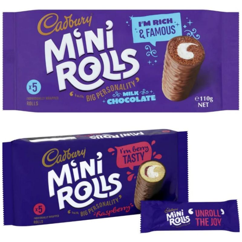 Cadbury Mini Rolls (5pax) | Shopee Malaysia