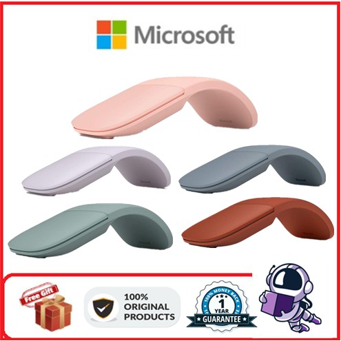 Microsoft Surface Mouse Arc Touch Blue Shadow Technology Wireless Bluetooth Mouse | Shopee Malaysia