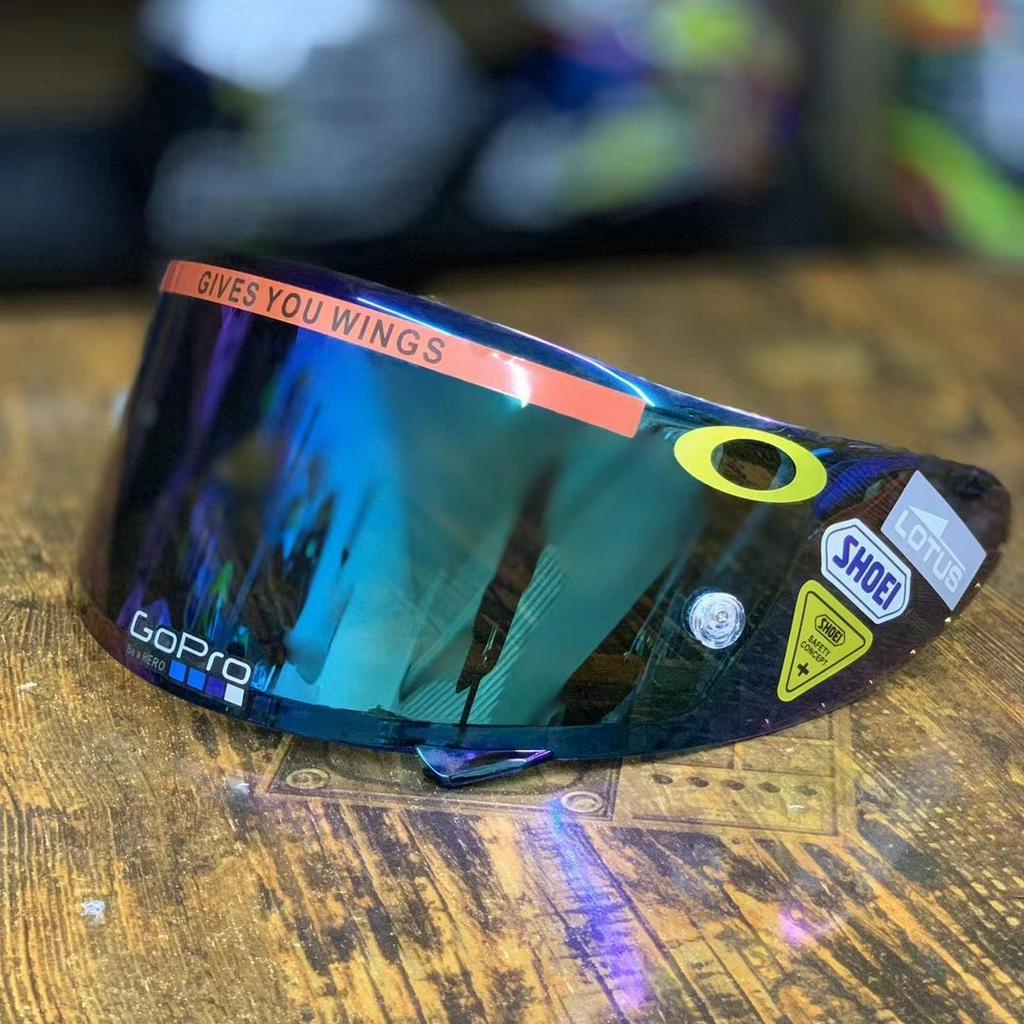 SHOEI X14 Helmet SHOEI Silver 65th Anniversary YAMAHA R1M Cross Country ...