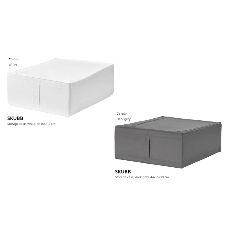 IKEA SKUBB Wardrobe storage box / Storage Case / Kotak Kecil / Kotak ...