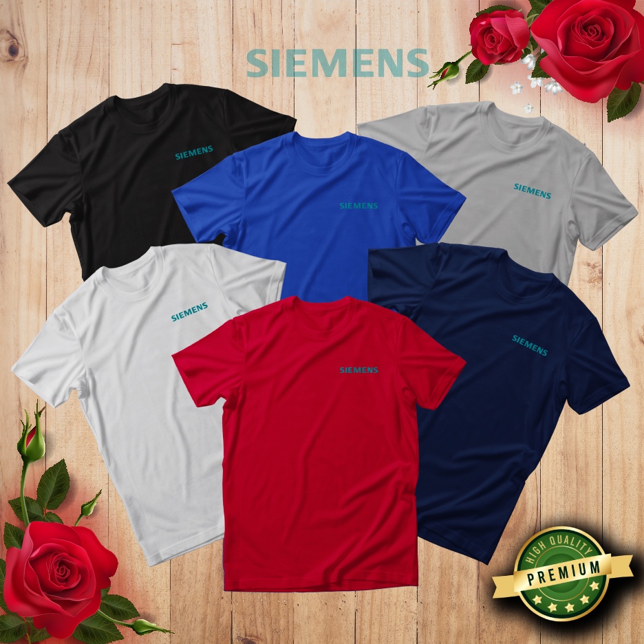 🔥 🔥 READY STOCK !!🔥 🔥 SIEMENS T SHIRT BAJU MURAH BERKUALITI TINGGI 100% ...