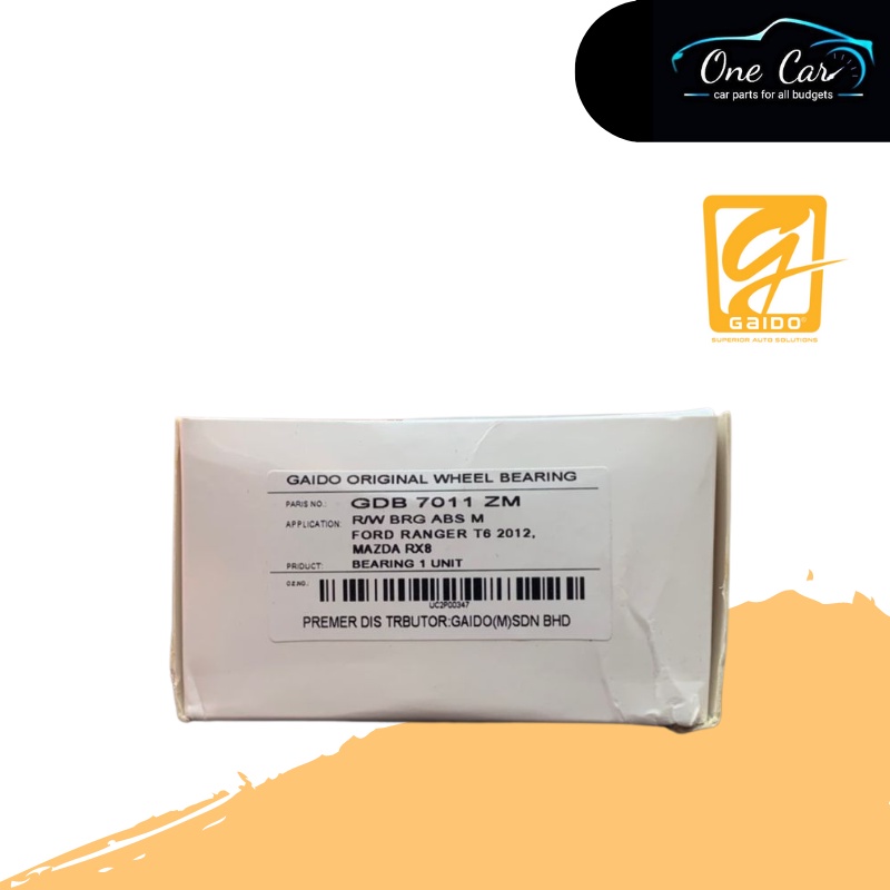 GAIDO Rear Wheel Bearing Ford Ranger T6 ,Mazda RX8 (GDB-7011-ZM ...