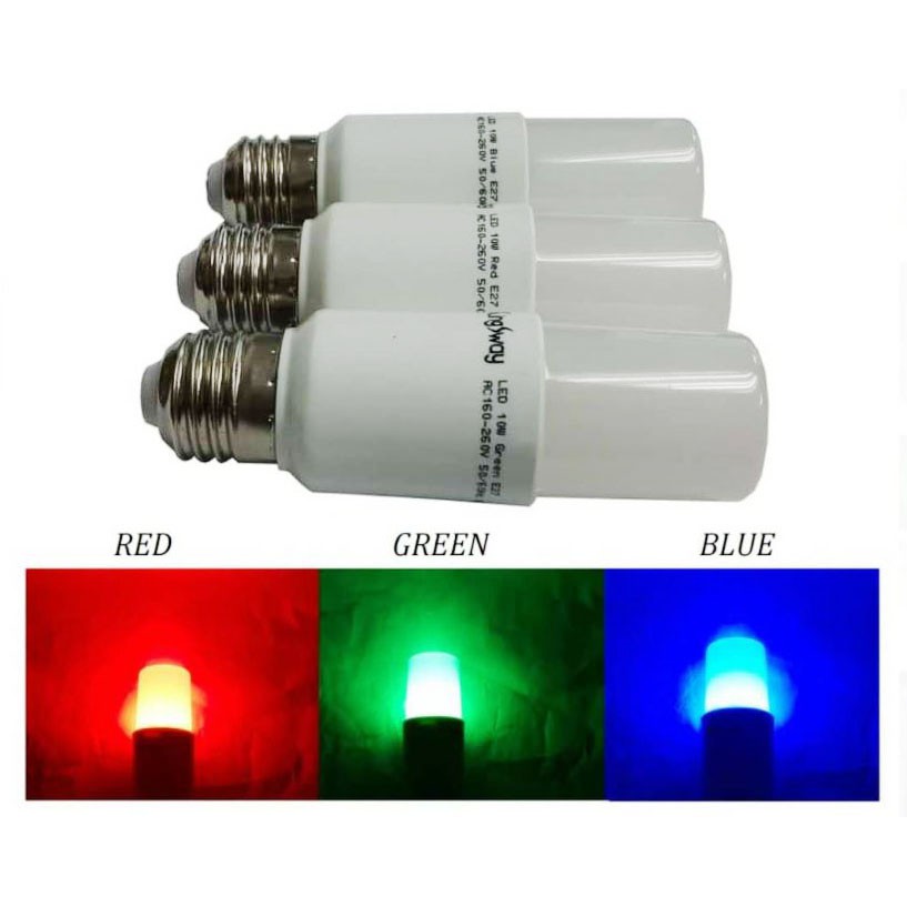 Kingsway 10W LED Color Stick Bulb ( Red Green Blue ) | Shopee Malaysia
