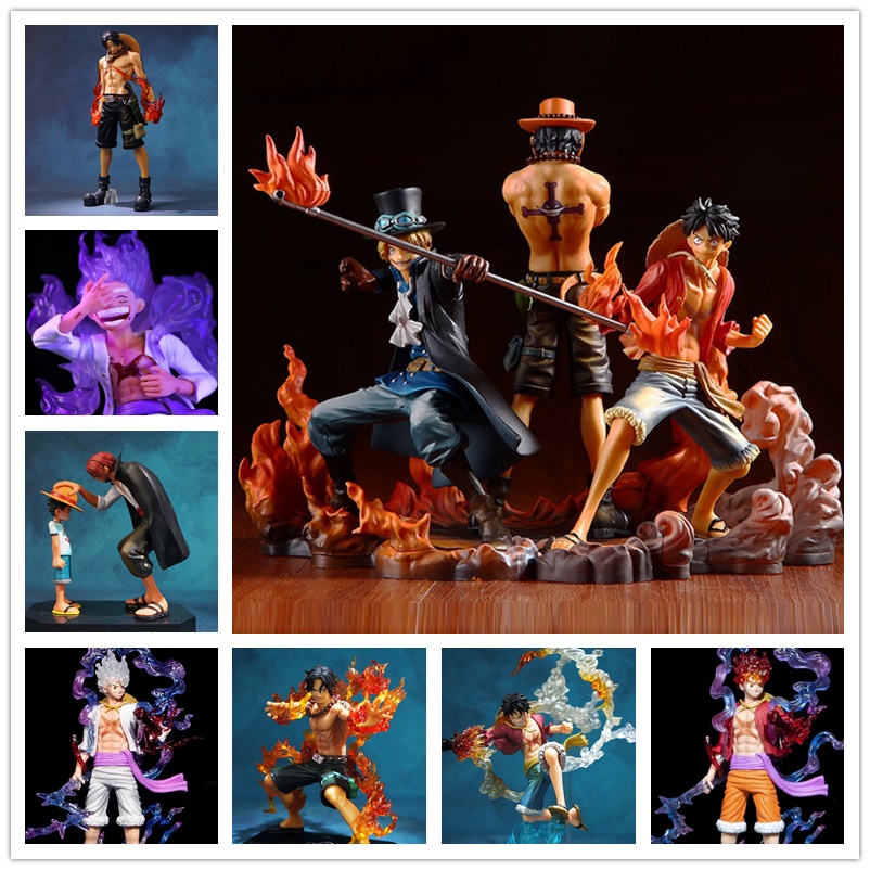One Piece Action Figure Doll Anime Decoration Model Toy Boy PVC Toys ...