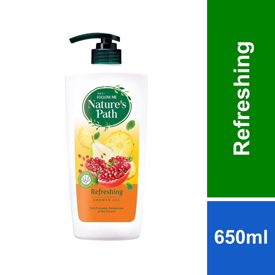 Follow Me Nature's Path Shower Gel Refreshing 650ml | Shopee Malaysia