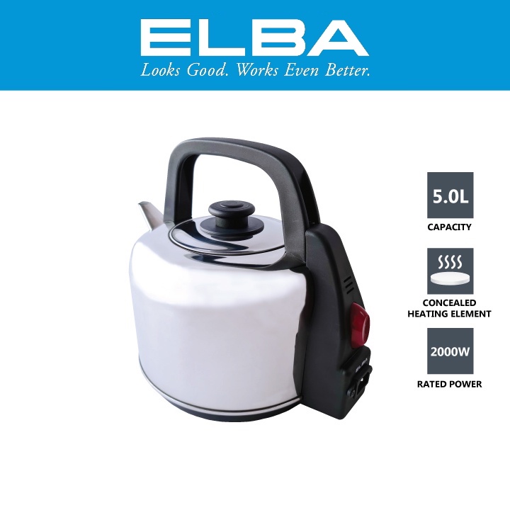 ELBA 5L Electric Kettle EK-K5226(SS) | Shopee Malaysia