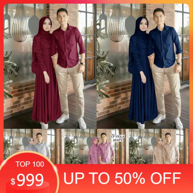 Cp VIOLA / Clothes Clothes / MUSLIM COUPLE / olta | Shopee Malaysia