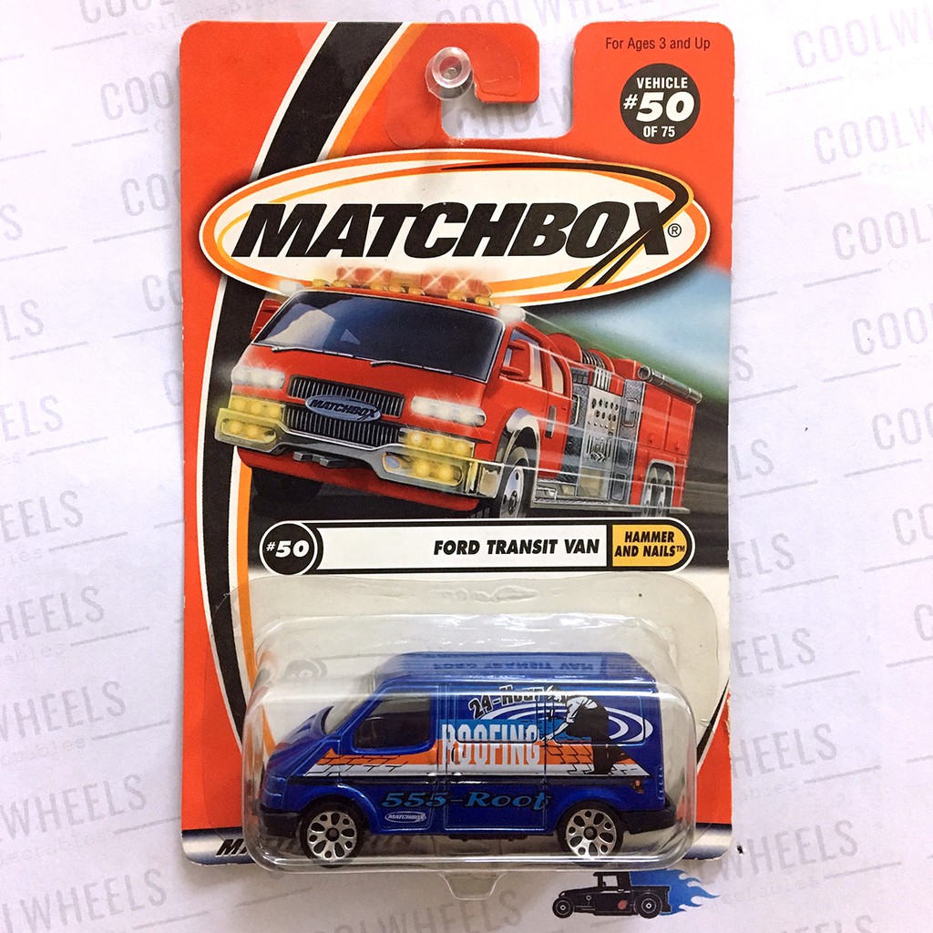 Matchbox 2002 Ford Transit Van - Blue | Shopee Malaysia