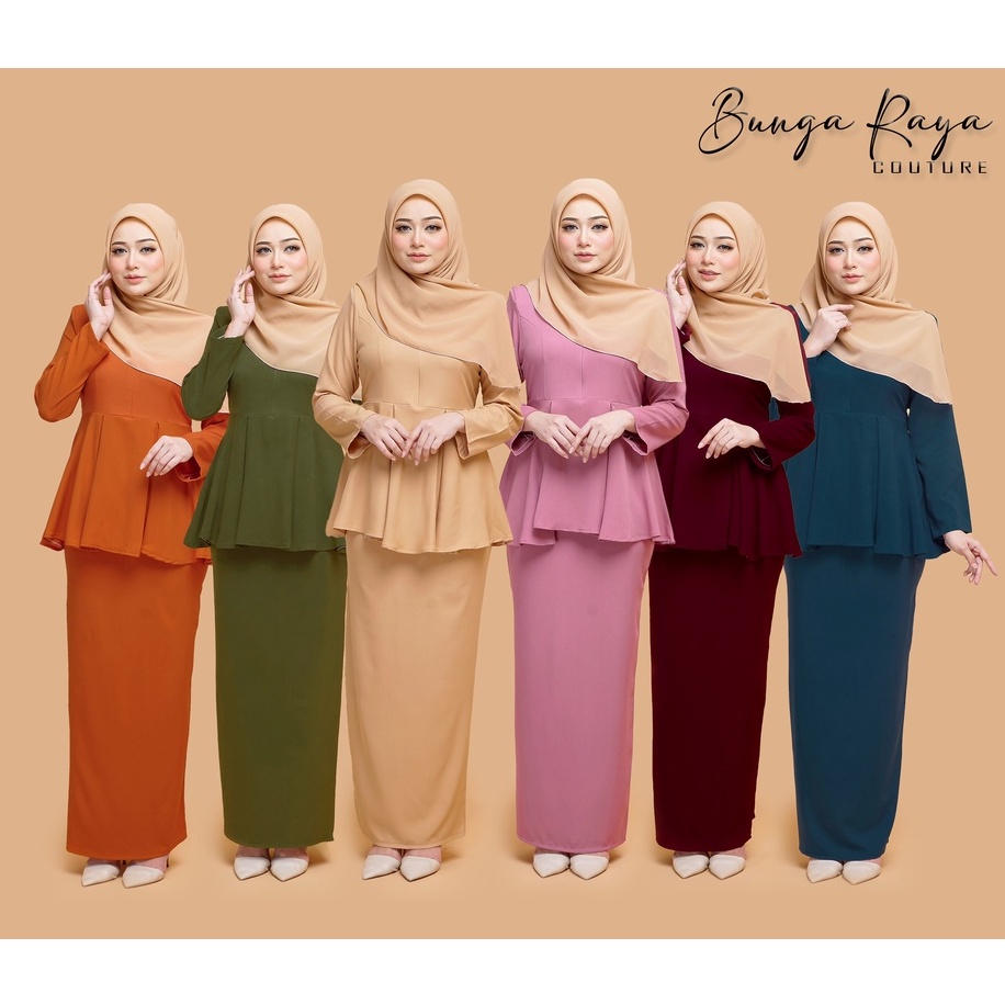 Baju Kurung Moden | Kurung Muslimah | Nursing Friendly | Kurung Camelia ...
