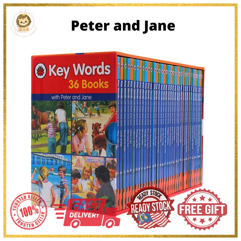 (Ready Stock) Key Words with Peter and Jane Box Set keywords (36 books ...