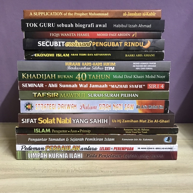 BUKU TERPAKAI BUKU KEAGAMAAN TAMADUN ISLAM STPM SOLAT YANG SAH SITI ...