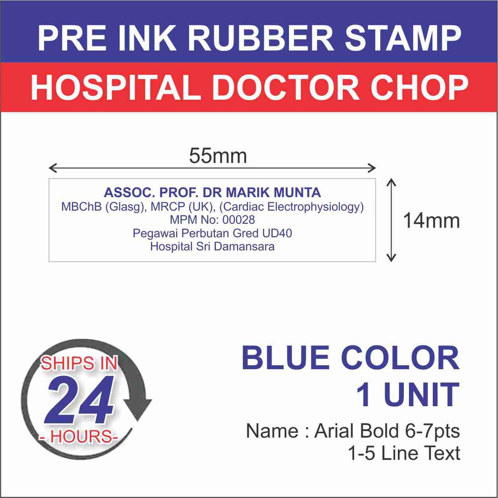 Doctor Stamp / Hospital Nurse Stamp / Name Stamp / Officer Stamp ...