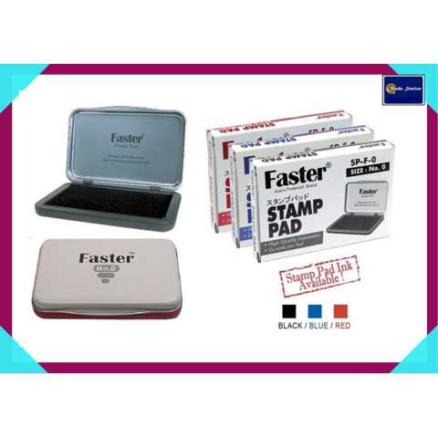 FASTER / ASTAR / ACURA / ELEPHANT Pigment Stamp Pad No:0,00,1 High ...