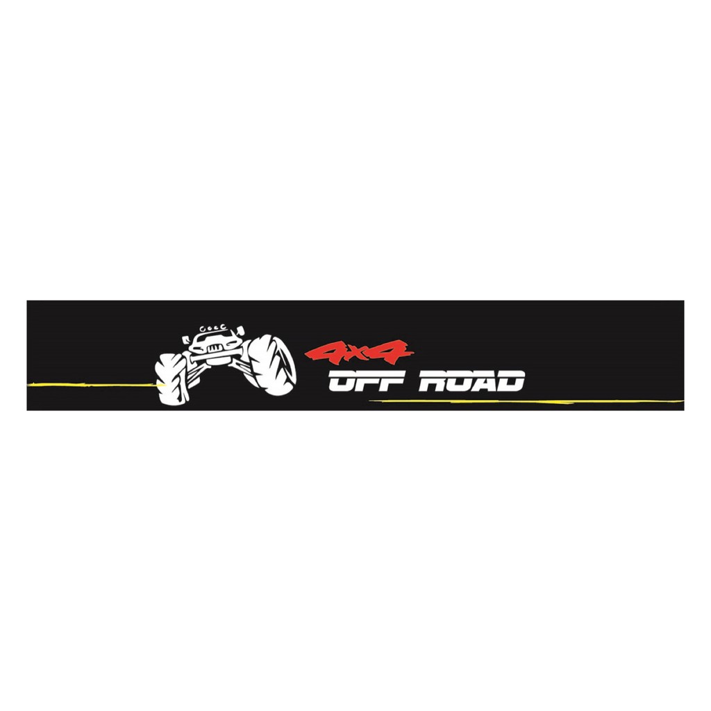 Universal 4X4 OFF ROAD Front Windshield Sticker / Sticker Tampal Cermin ...