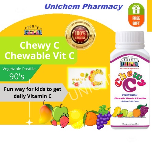 21ST CENTURY Chewy C Chewable Vit C [EXP: 13/10/2025] | Shopee Malaysia