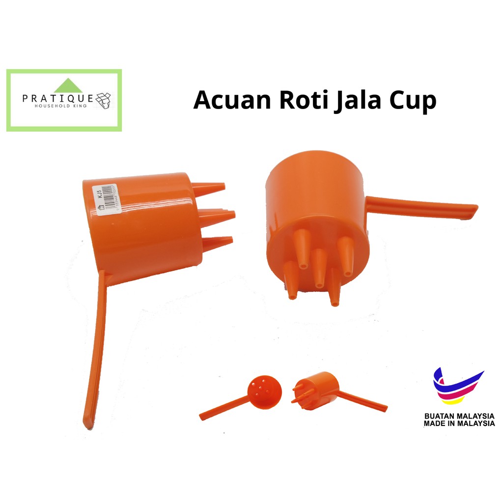 Acuan Roti Jala Plastik/ Traditional Roti Jala Mould Plastic/ Crepe ...