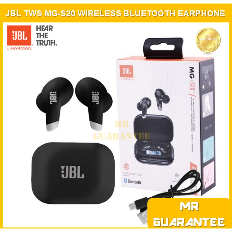 🎁FREE GIFT🎁JBL MG-S20 WIRELESS BLUETOOTH EARPHONE | Shopee Malaysia