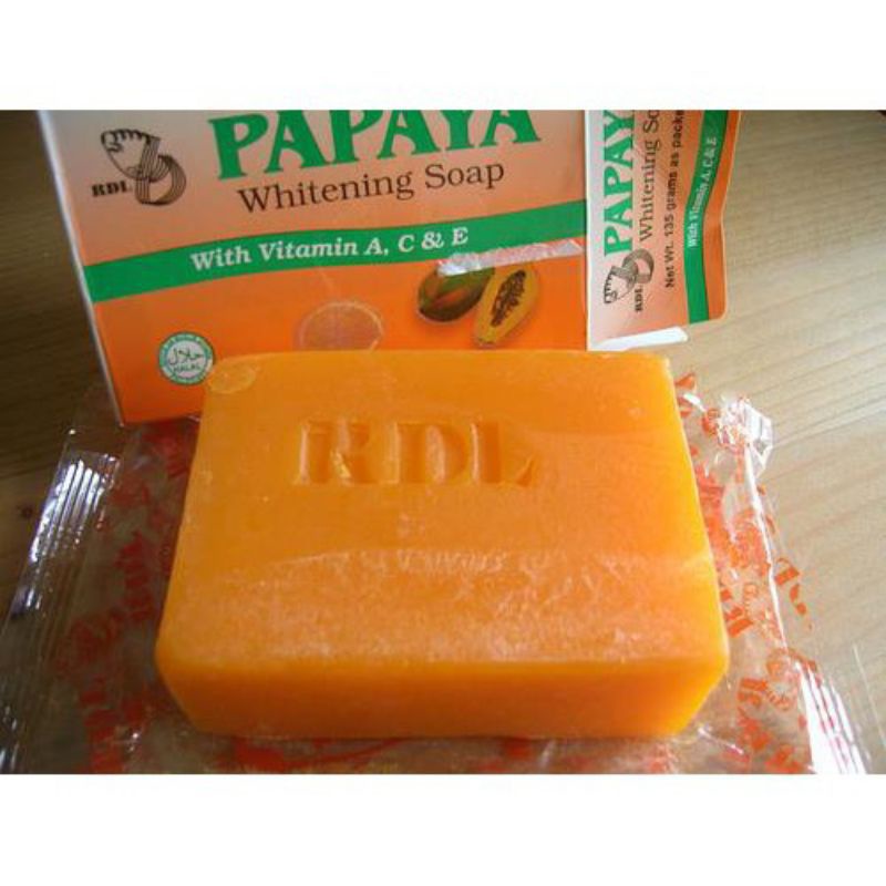 RDL PAPAYA WHITENING SOAP SABUN BETIK (135g) | Shopee Malaysia