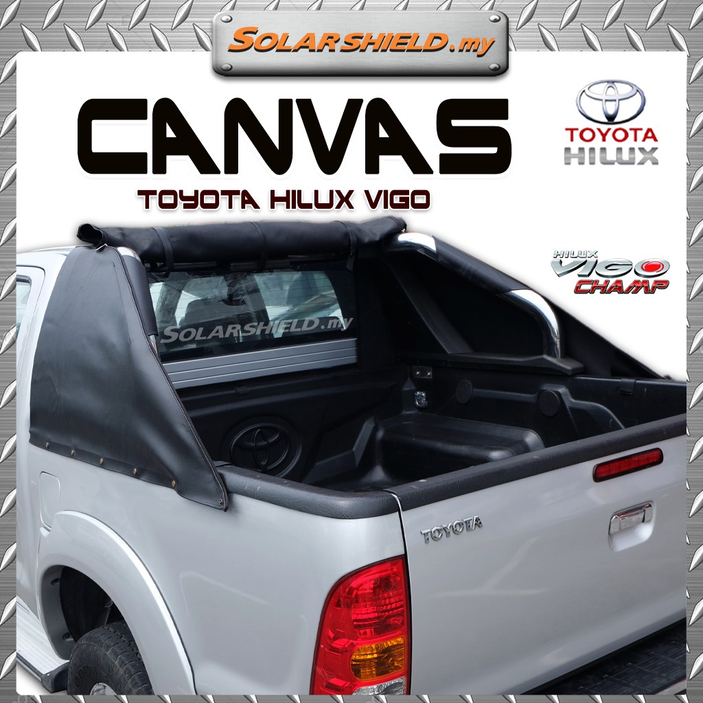 Toyota Hilux Vigo Canvas 4x4 Canvas Kain Belakang | Shopee Malaysia