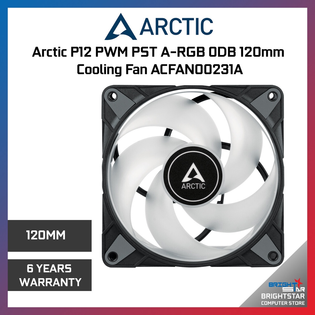 Arctic P12 PWM PST A-RGB 0DB 120mm Cooling Fan ACFAN00231A | Shopee ...