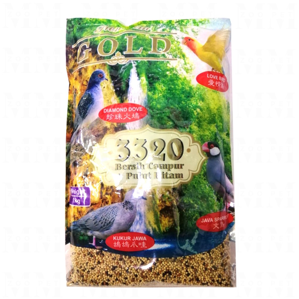 Bird Food kambu 3320 / Makanan Burung kambu- 1KG | Shopee Malaysia