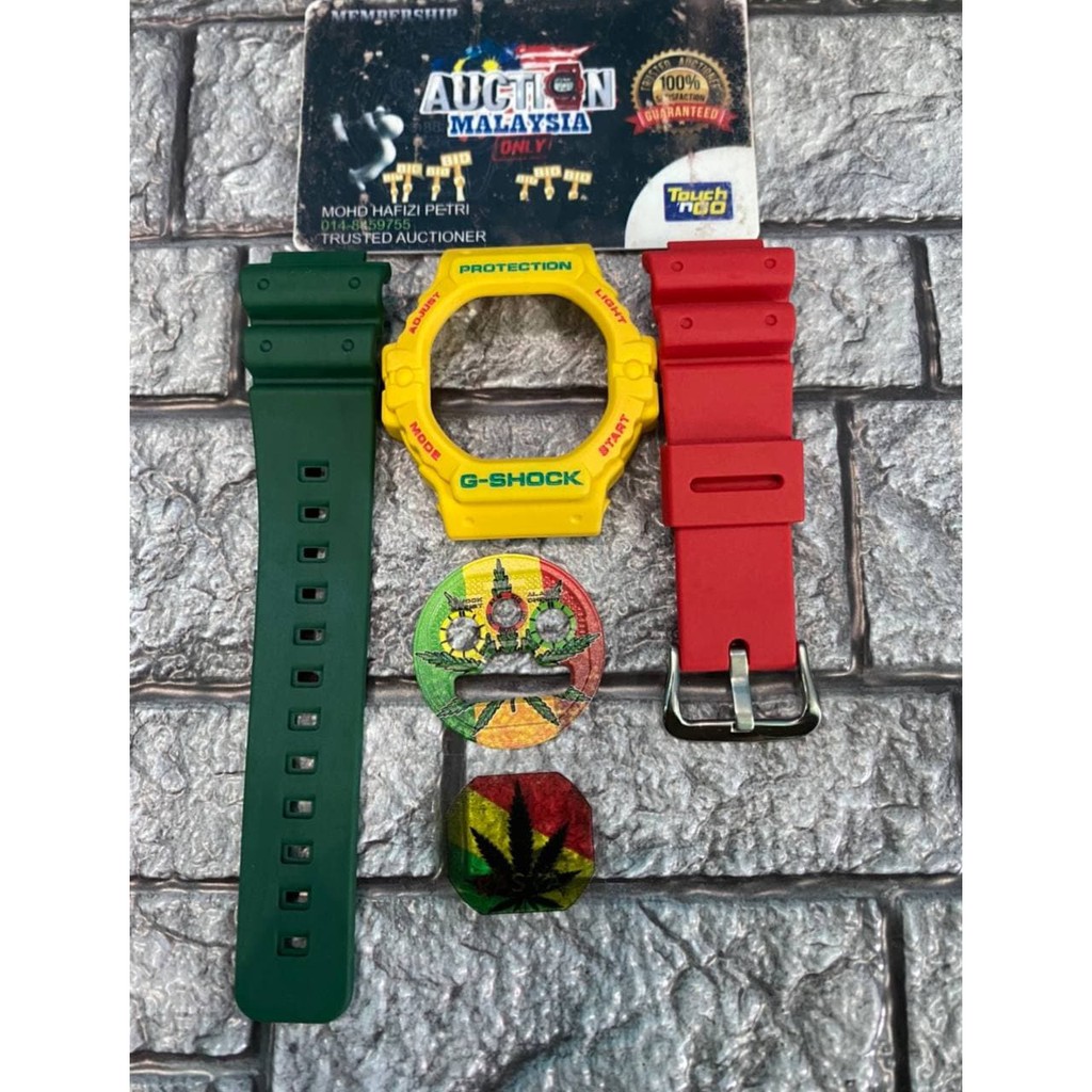SET COMPLETE DW5900 TAPAK KUCING RASTA | Shopee Malaysia
