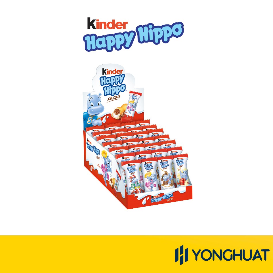 Kinder Happy Hippo Cocoa T1 103g | Shopee Malaysia