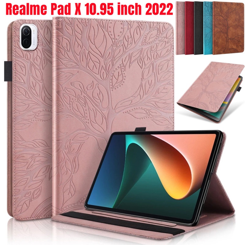 Case For Realme Pad X 10.95 inch 2022 Tablet Case 3D Tree Embossed ...
